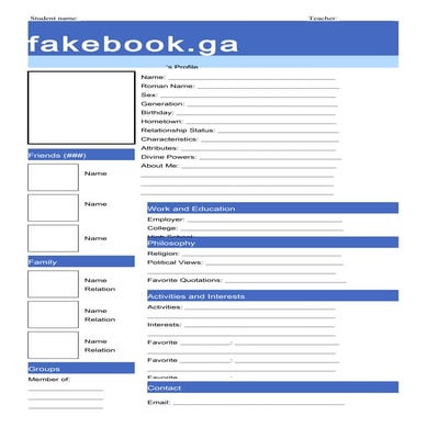 Fakebook | DOC