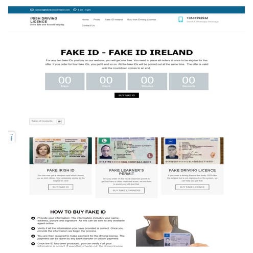 FAKE ID IRELAND | PDF