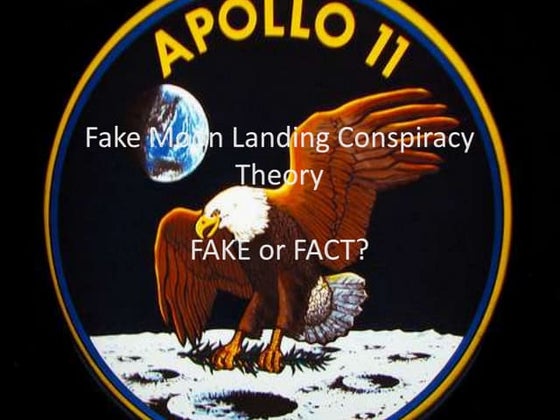 Fake Moon Landing | PPT | Space and Astronomy | Science