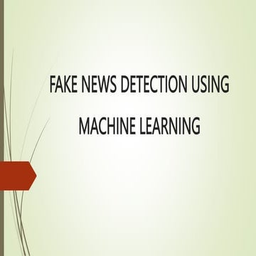 Fake_news_detection_on_social_media.pptx | Technology & Computing