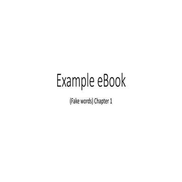 Fake script for sample pg | PPT