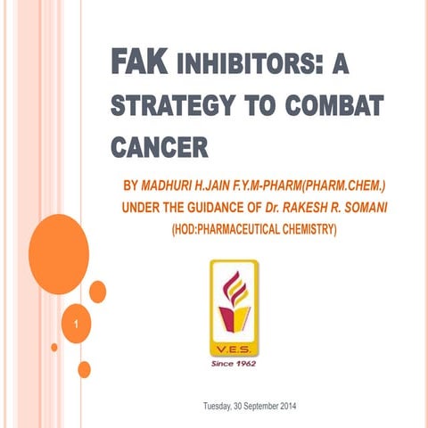 Fak inhibitors | PPTX