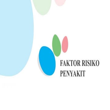 Faktor Risiko Penyakit.pptx
