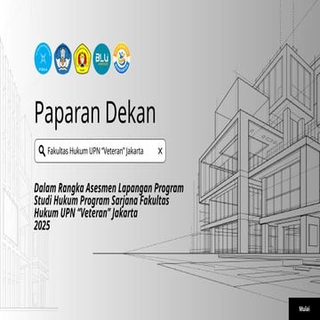 Fakultas Hukum UPN “Veteran” Jakarta.pptx