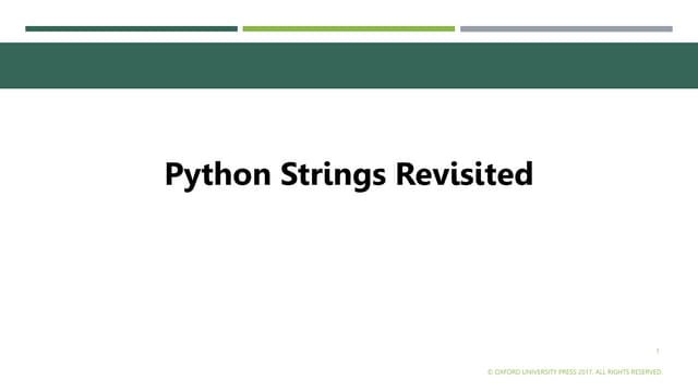Python- Regular expression | PPTX