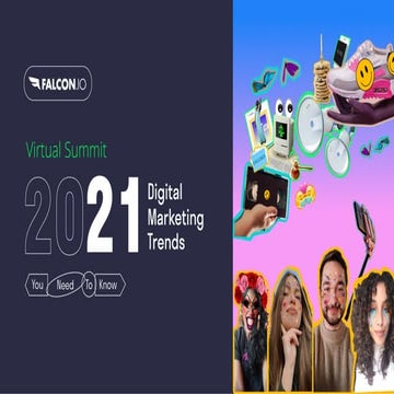 Falcon.io | 2021 Trends Virtual Summit - Social Commerce | PPT