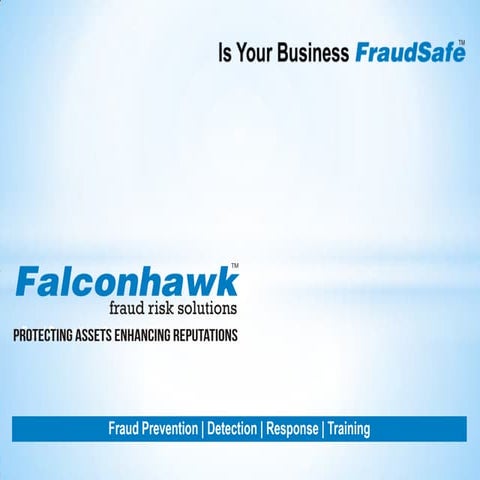 Fraud Risk Consulting - Falcon Hawk, Gurgaon, India | PPT