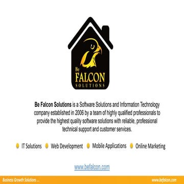 FalconPro Real Estate Software برنامج عقارات فالكون | PPTX