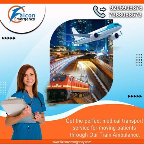 Falcon Train Ambulance in Ranchi and Guwahati Provides Proper ICU ...