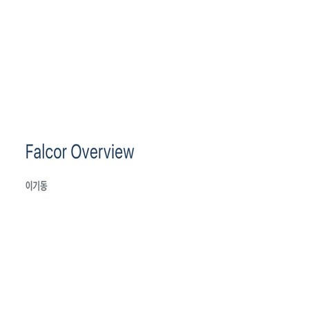 Falcor overview | PPT