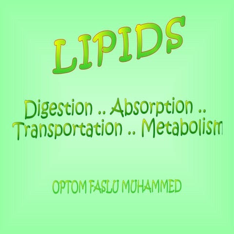 lipids | PPT