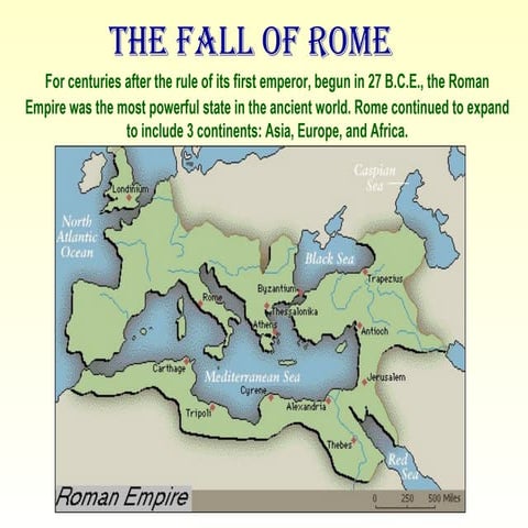 Fall Of Rome Pwpt | PPT