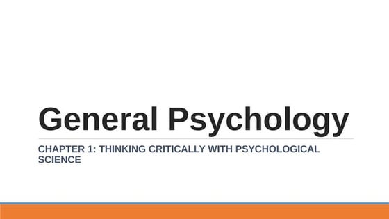 Unit-1-Evolution-Science-Scope Introduction to Psychology | PPT