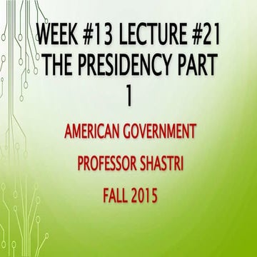 President George Bush | PPT