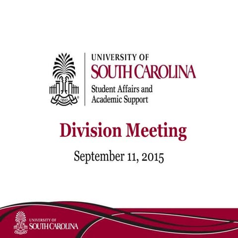 Sept. 11, 2015 division meeting featuring Dr. Dennis Pruitt | PPT