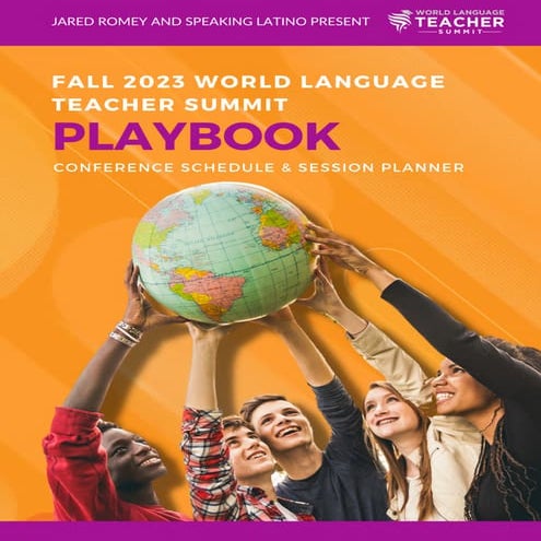 Fall 2023 World Language Teacher Summit Playbook | PDF