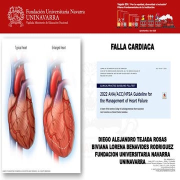 falla cardiaca definitiva para educacion medica | PPTX