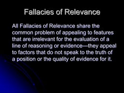Logical fallacy examples | PPT