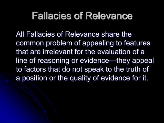 Logical fallacies powerpoint | PPT