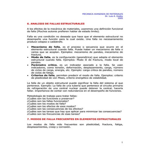 Fallas estructurales | PDF