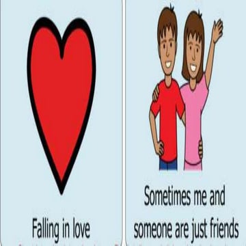 Falling in love social story | PPTX