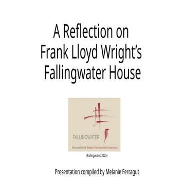 The Falling Water House Case Study | PPTX