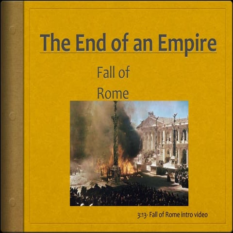 Fall of the Roman Empire | PPTX