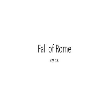 Slides on the Roman Empire and Fall of Rome.pptx