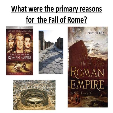 Fall of rome part 1 | PPT