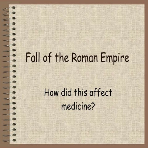 Fall Of The Roman Empire | PPT