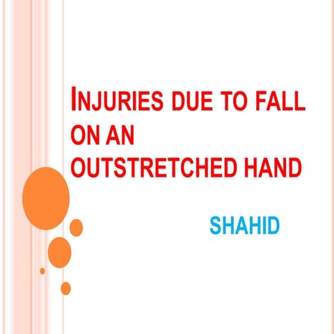 Fall on an outstrtched hand | PPTX