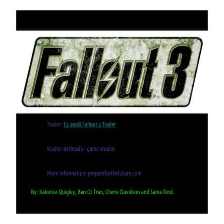 Fallout 3 | PDF