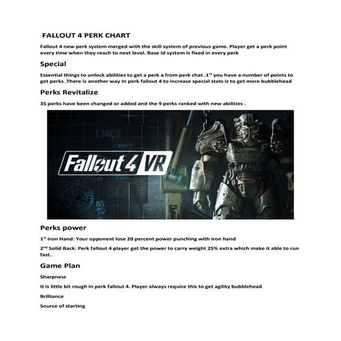 Fallout 4 game | PDF