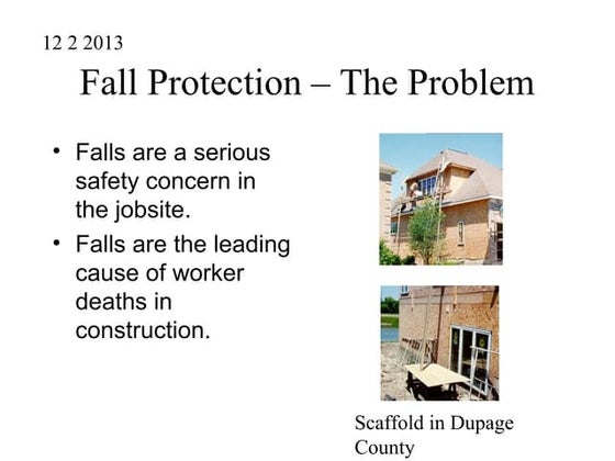 SCAFFOLDING Safety Training | PPT