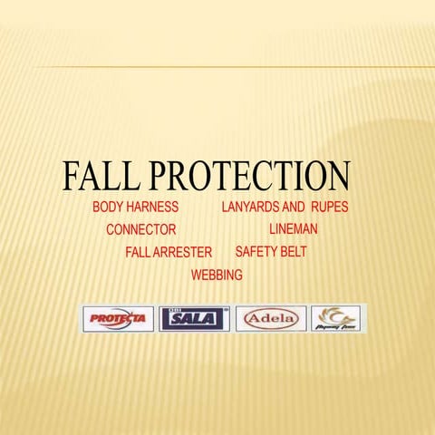 Fall protection | PPTX