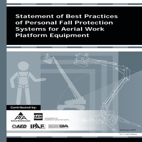 Fall Protection For Aerial Work Platforms | PDF