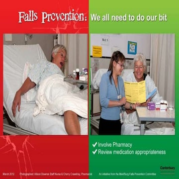 Falls Prevention Campaign Posters | PPT