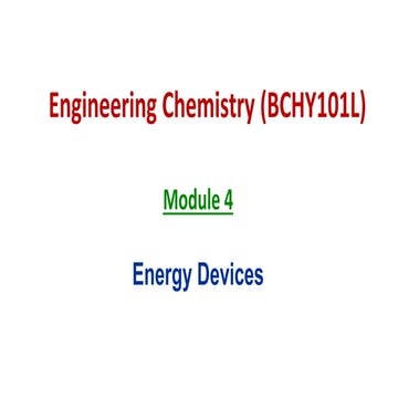 Chem VIT Module 4 | PPT