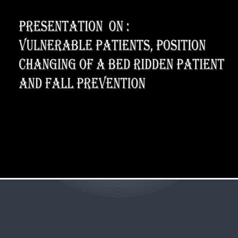 Risk for fall Nursing Care Plan | PDF