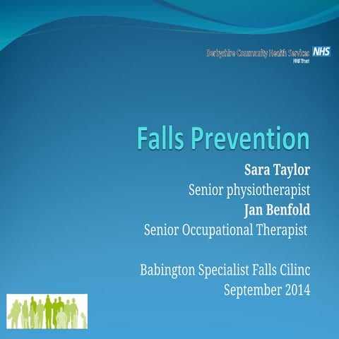 Falls_Prevention in elderly people's and geriatrics. Ppt | PPT