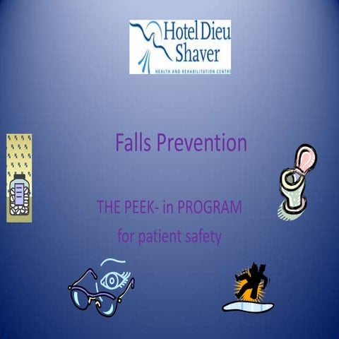 Falls prevention the peek- in program | PPTX