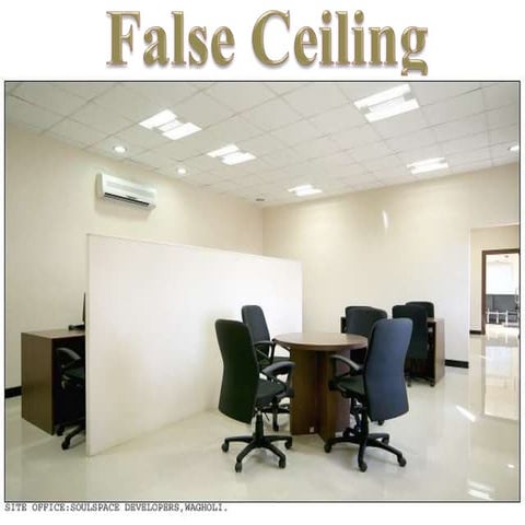 False Ceiling | PPTX