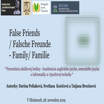 False friends falsche freunde (1) | PPTX