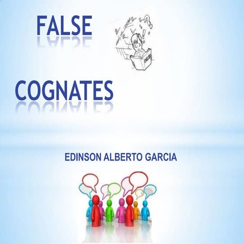 Falsos cognados 1 | PPT
