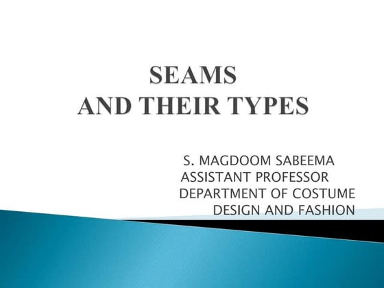 Openings in garments-CSEC Section 7 | PPT