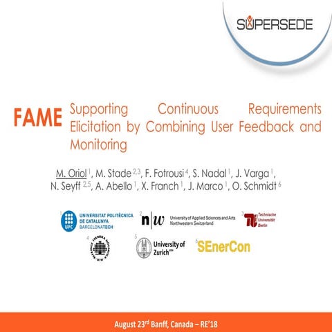 Fame - Supporting Continuous Requirements Elicitation by Combining User ...
