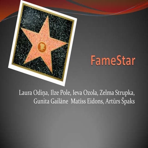 Fame star | PPTX