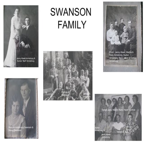 Swanson Family History | PPT