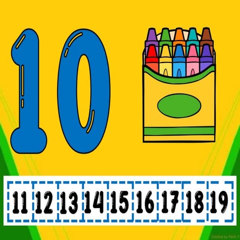 los numeros del 10 a el 100 para imprimir | PDF