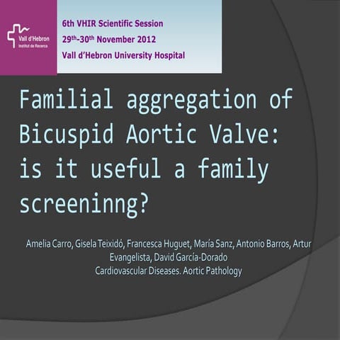 Bicuspid Aortic Valve and Aortopathy | PDF